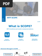 WFP SCOPE: Beneficiary Management Overview | PDF | World Food Programme ...