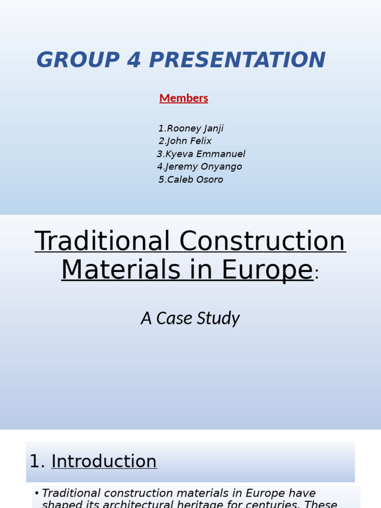 Ancient Construction Materials | PDF | Brick | Building