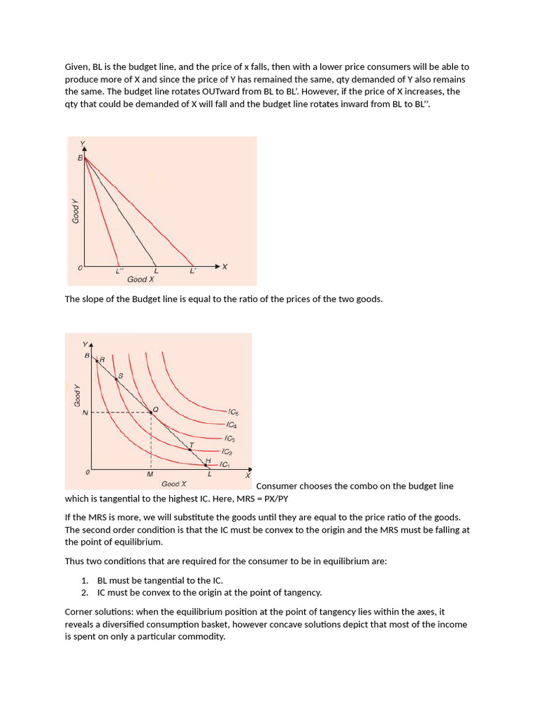 Shifting of BL, Corner Solutions | PDF