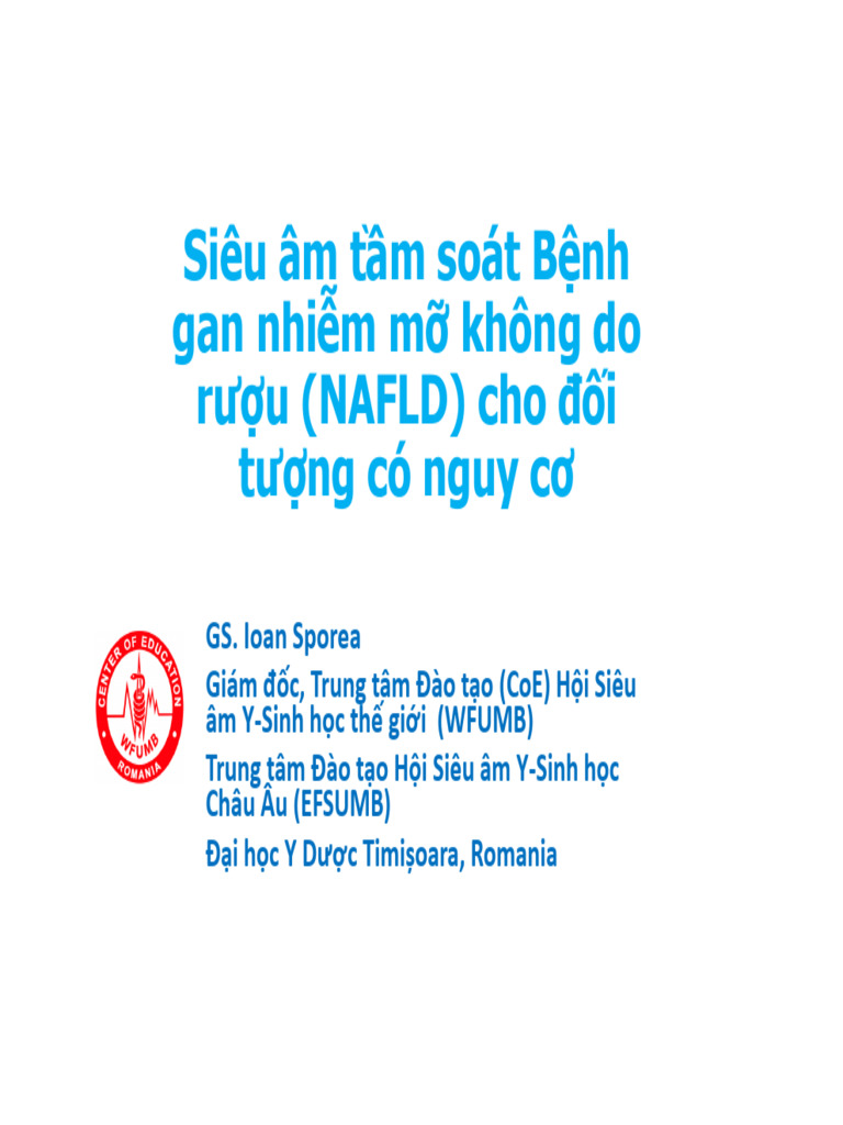 SA Tam Soat Benh Gan Nhiem Mo Khong Do Ruou (NAFLD) Cho Doi Tuong Co ...