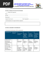 PS FORM 5 - Appraisal Form | PDF | Career & Growth