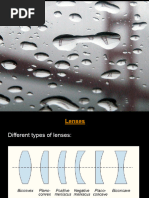 Lens Sign Conventions Explained | PDF | Optics | Light