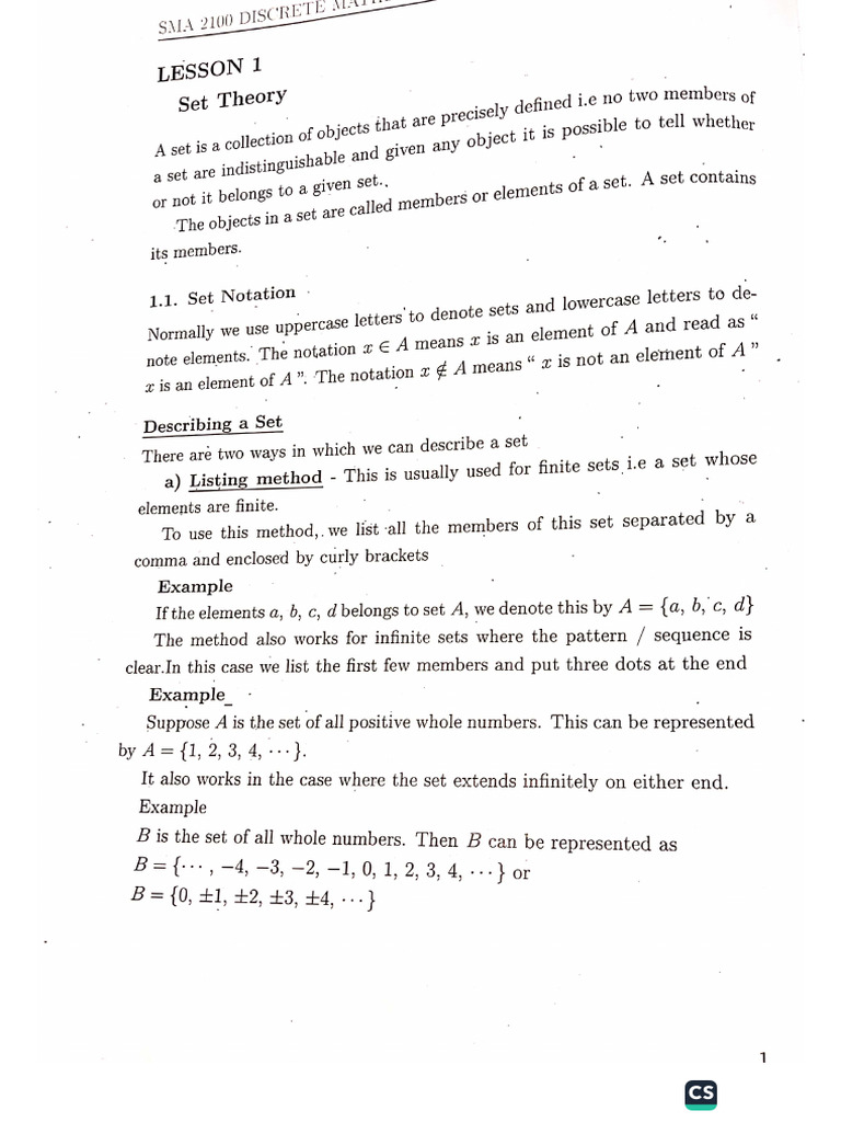 Basic Mathematics Notes 1 24 | PDF