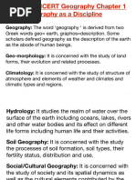 Geography Grade 9 Unit 1 (New) | PDF | Geography | Natural Environment