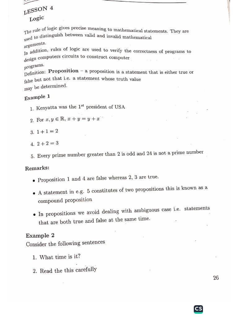 Basic Mathematics Notes 26 50 | PDF
