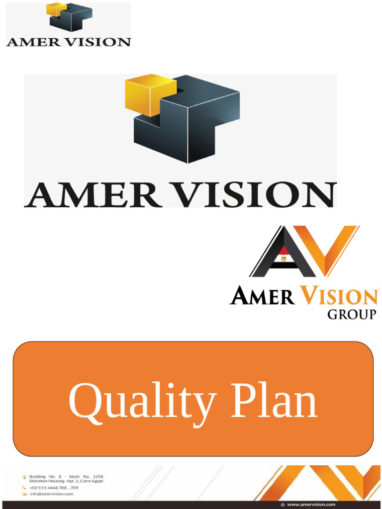 Quality Plan | PDF