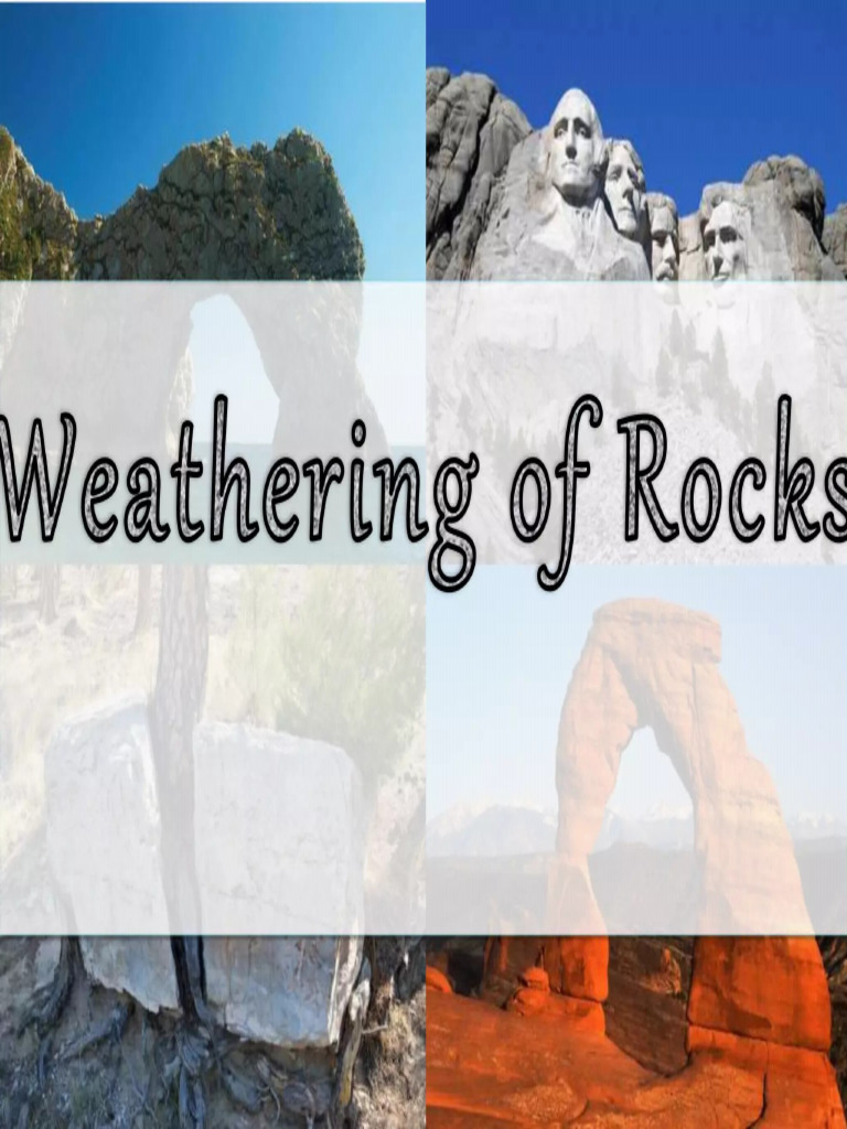 Weathering of Rocks | PDF