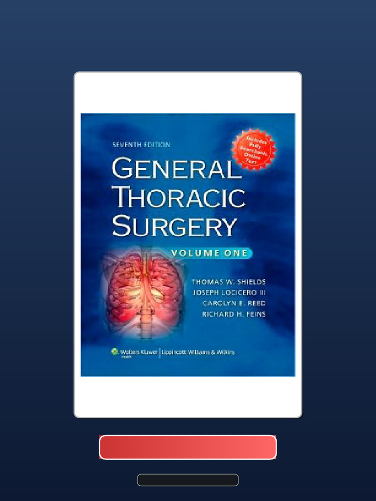 Verified PDF Download General Thoracic Surgery 2volume Set 7th Edition FULL Version | PDF ...