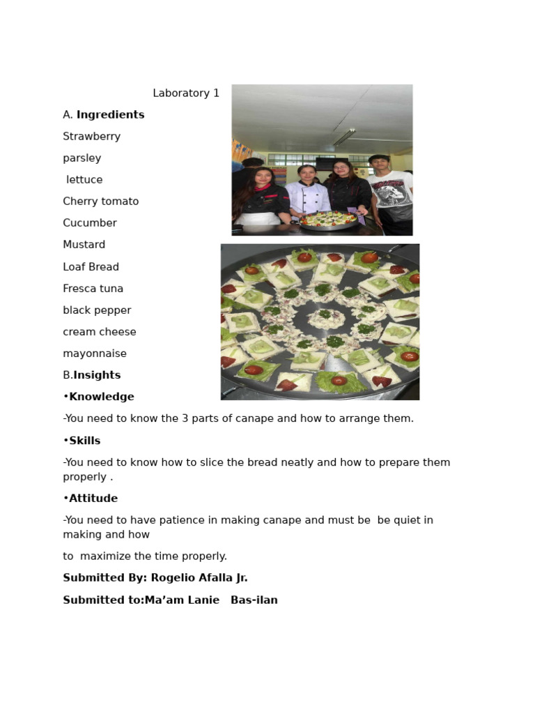 Ingredients | PDF