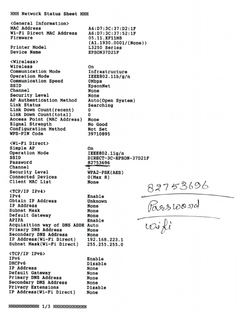 All About Our Epson Printer | PDF