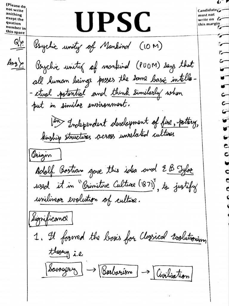 Answer Writing - Week 2 13: Handouts | PDF