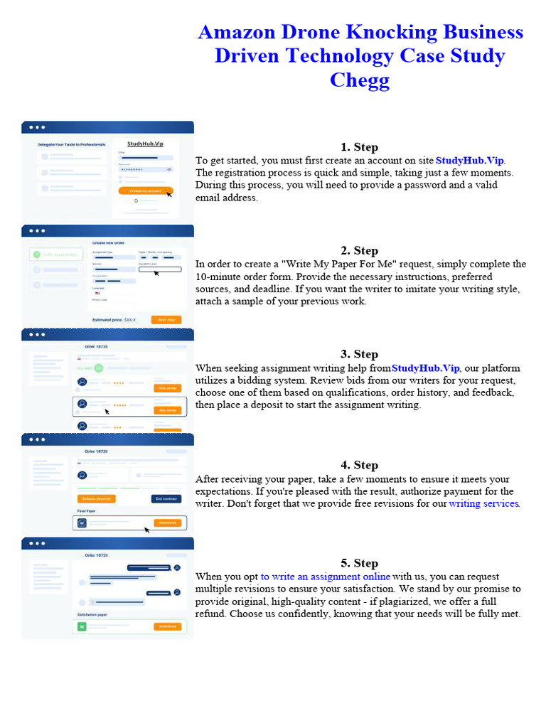 Amazon Drone Knocking Business Driven Technology Case Study Chegg | PDF | Carbon Monoxide ...