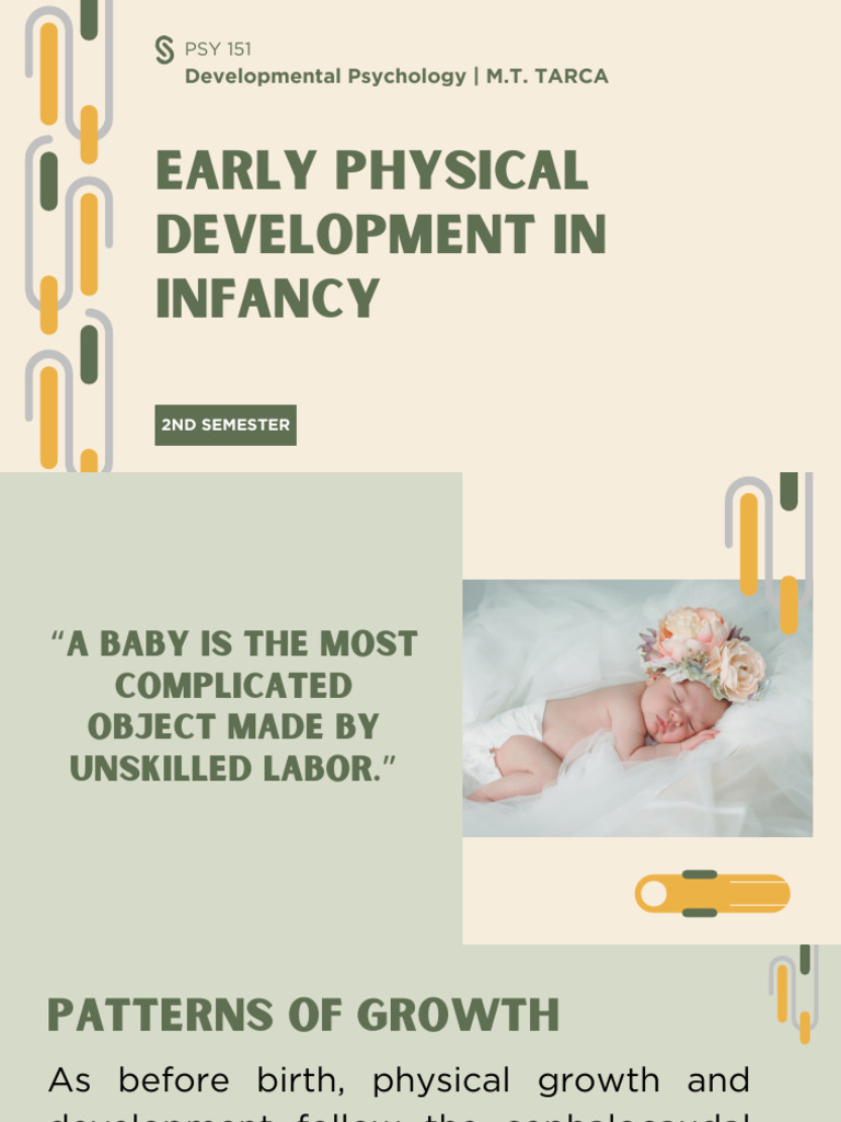 Week 3 Birth and Physical Development During The First Three Years ...