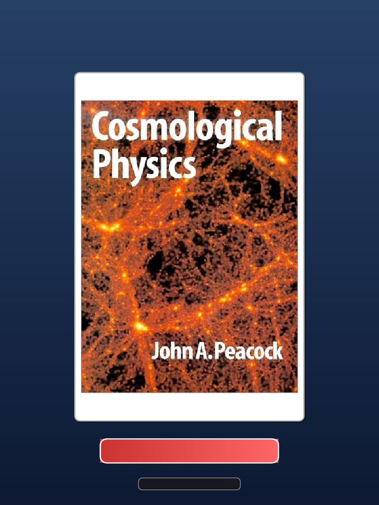 Cosmological Physics Ebook and TestBank Bundle Full Download | PDF ...