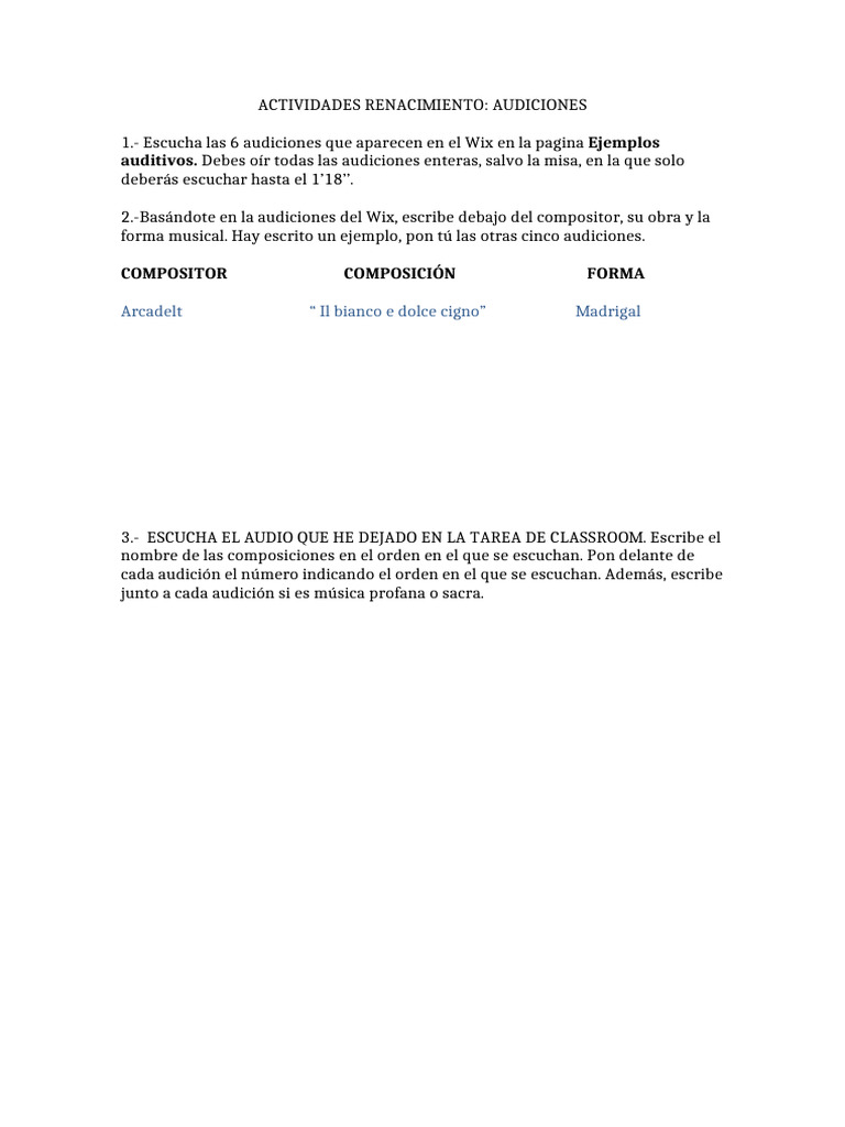 Preguntas Audios | PDF