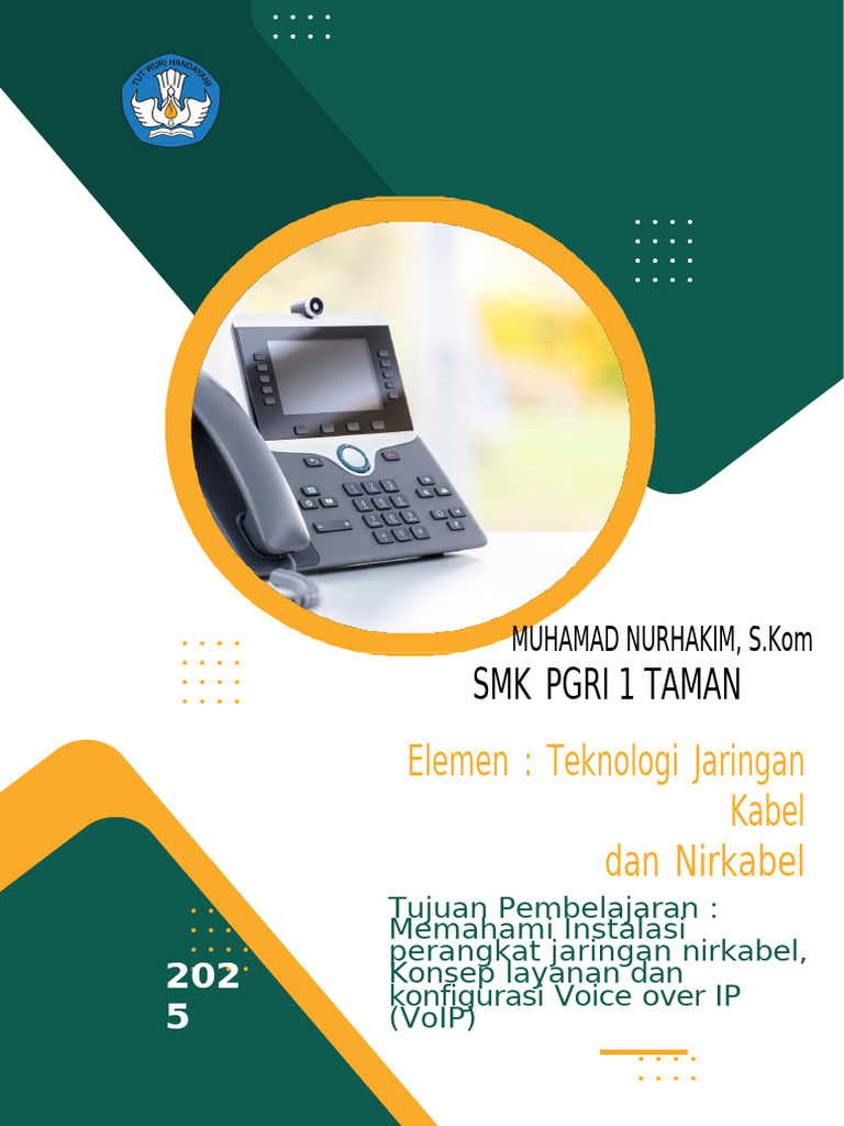 Memahami Instalasi Perangkat Jaringan Nirkabel, Konsep Layanan Dan Konfigurasi (VoIP) | PDF