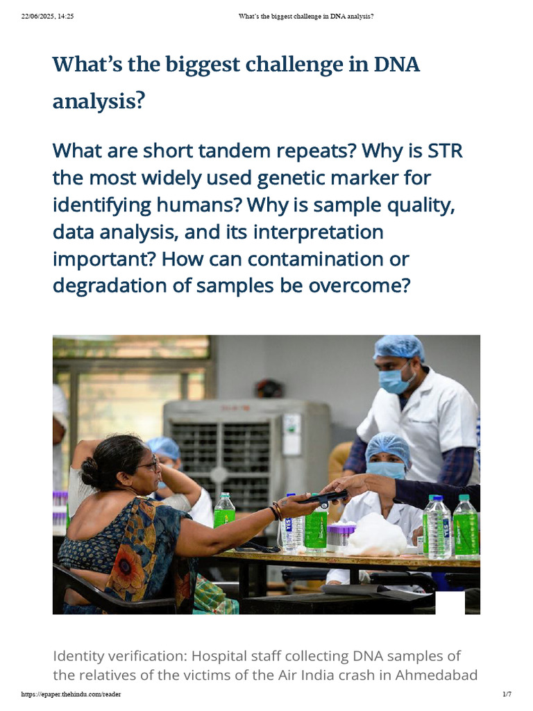 Short Tandem Repeats - DNA Analysis | PDF | Dna Profiling | Microsatellite