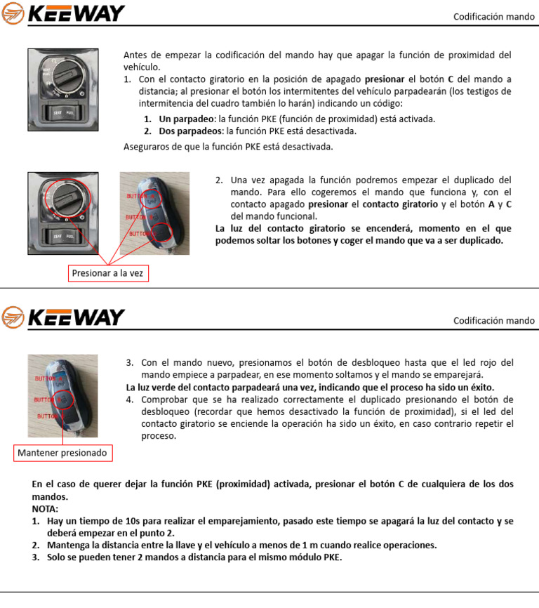 Codificacion Mando | PDF