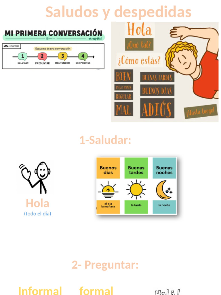 Saludos Nacionalidades Profesiones y Numeros | PDF