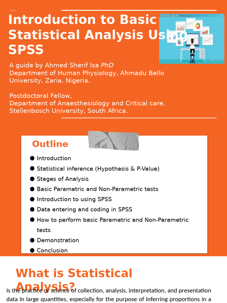 Intro SPSS by Sherif Modified | PDF | Student's T Test | Statistics