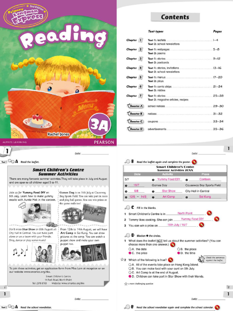 Primary Longman Express Reading 3A | PDF