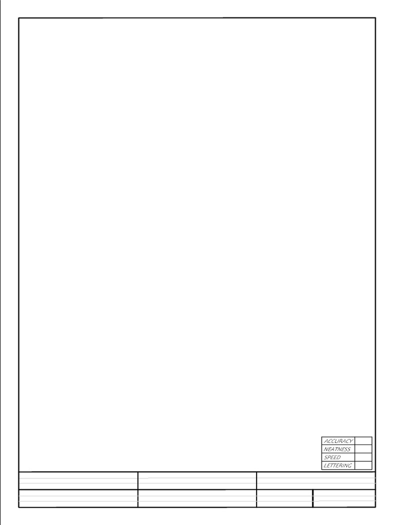 Title Block A4 Portrait | PDF
