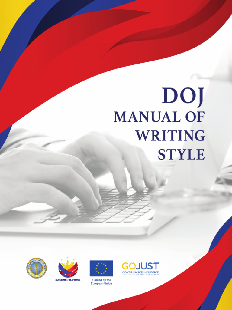 DOJ Manual of Writing Style (1) 2 | PDF | Quotation Mark | Writing