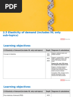 Calculate-Ped-And-Yed A Level Business Edexcel | PDF | Demand ...