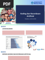Modul 1 - SMA - Mata Pelajaran Koding Dan Kecerdasan Artifisial Pada Kurikulum Nasional | PDF