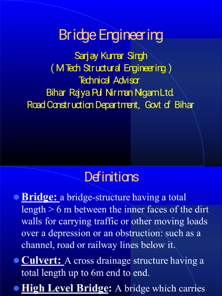 Bridge Engineering Definitions and Codes | PDF | Deep Foundation ...
