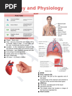 Anatomy and Function of the Heart | PDF | Heart Valve | Atrium (Heart)