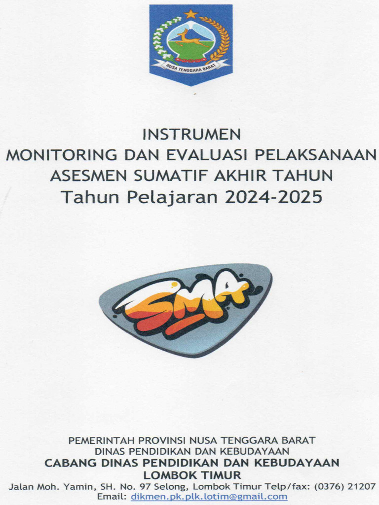 Intrumen Monitoring | PDF