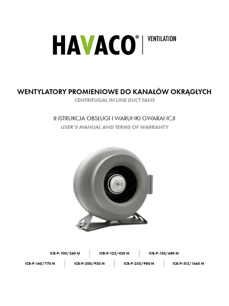 ICB-P Instrukcja Obslugi | PDF