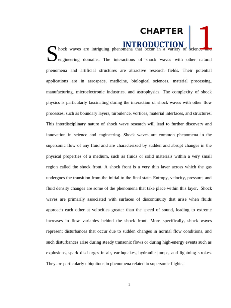 Understanding Shock Waves in Physics | PDF | Shock Wave | Fluid Dynamics