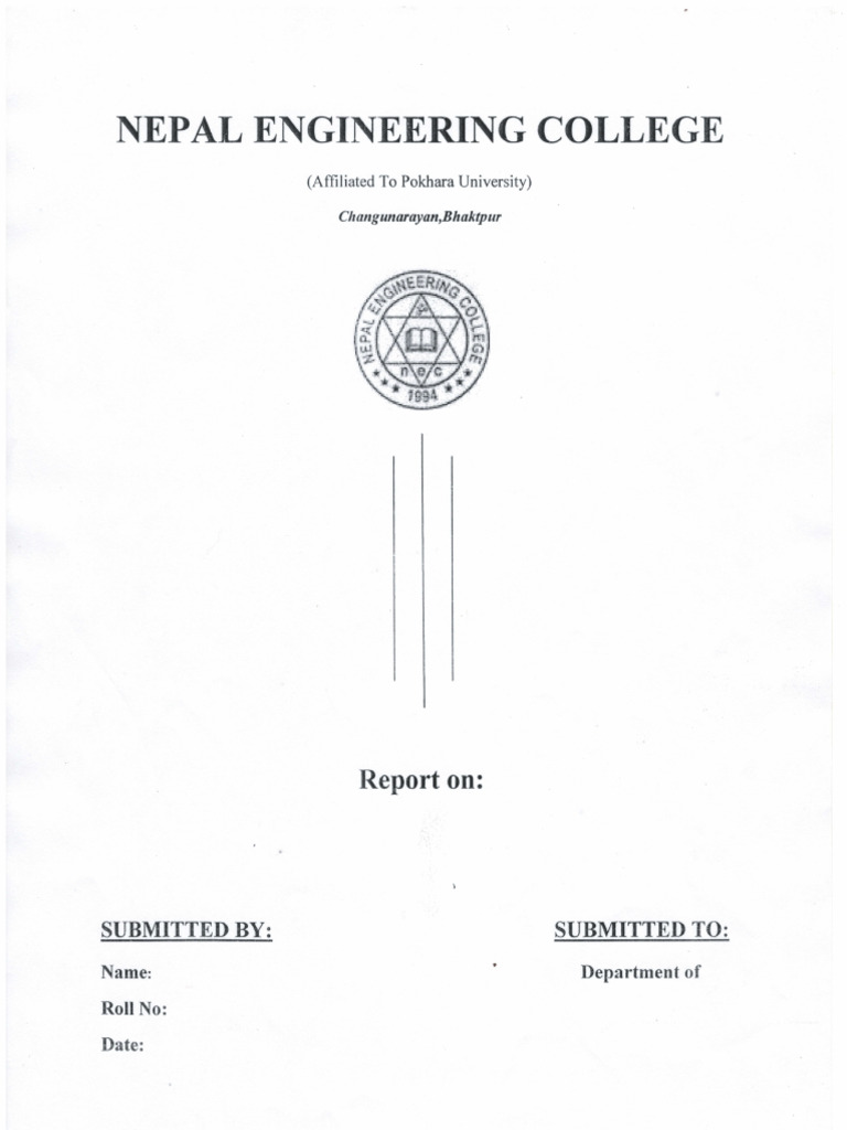 Nec Cover Page | PDF