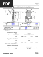 Trunnion & Tailing Lug Design | PDF | Bending | Stress (Mechanics)