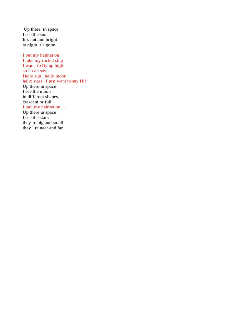Song | PDF