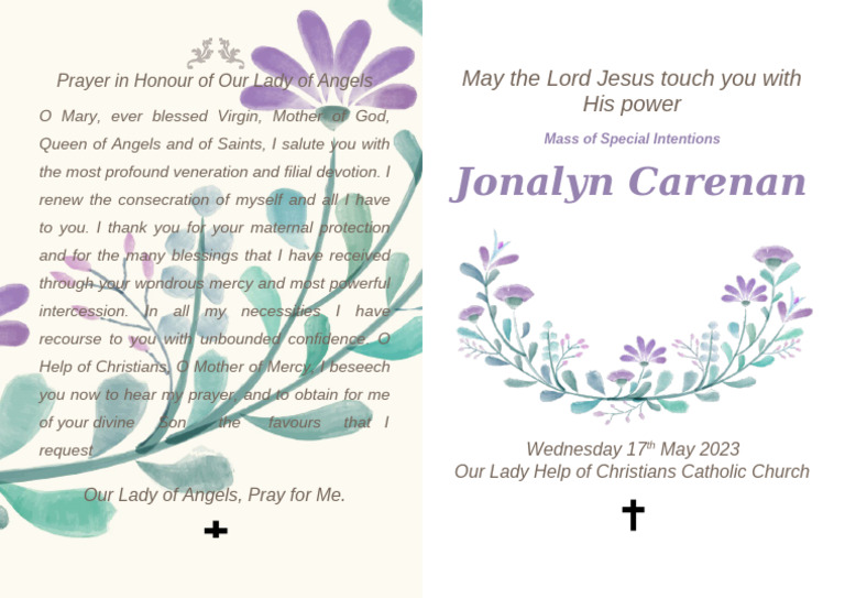 Mass Card | PDF