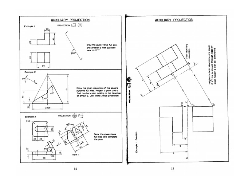 Engineering Drawing With Worked Examples-Pages-8 | PDF