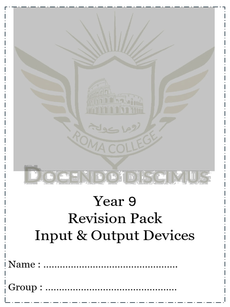 Year 9 Revision Pack 1 | PDF