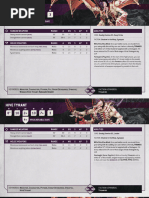 Tyranid Datasheet Cards 10th Ed | PDF