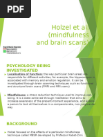 Holzel Et Al Mindfulness and Brain Scans | PDF | Mindfulness | Holism