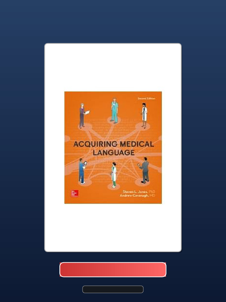 Verified PDF Download Acquiring Medical Language 2nd Edition by Jones ...