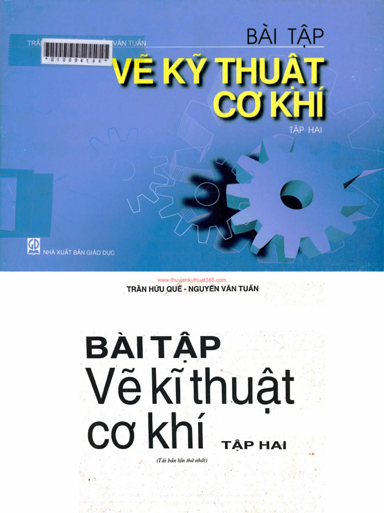 Bai Tap Ve Ky Thuat Co Khi - Tap 2 | PDF