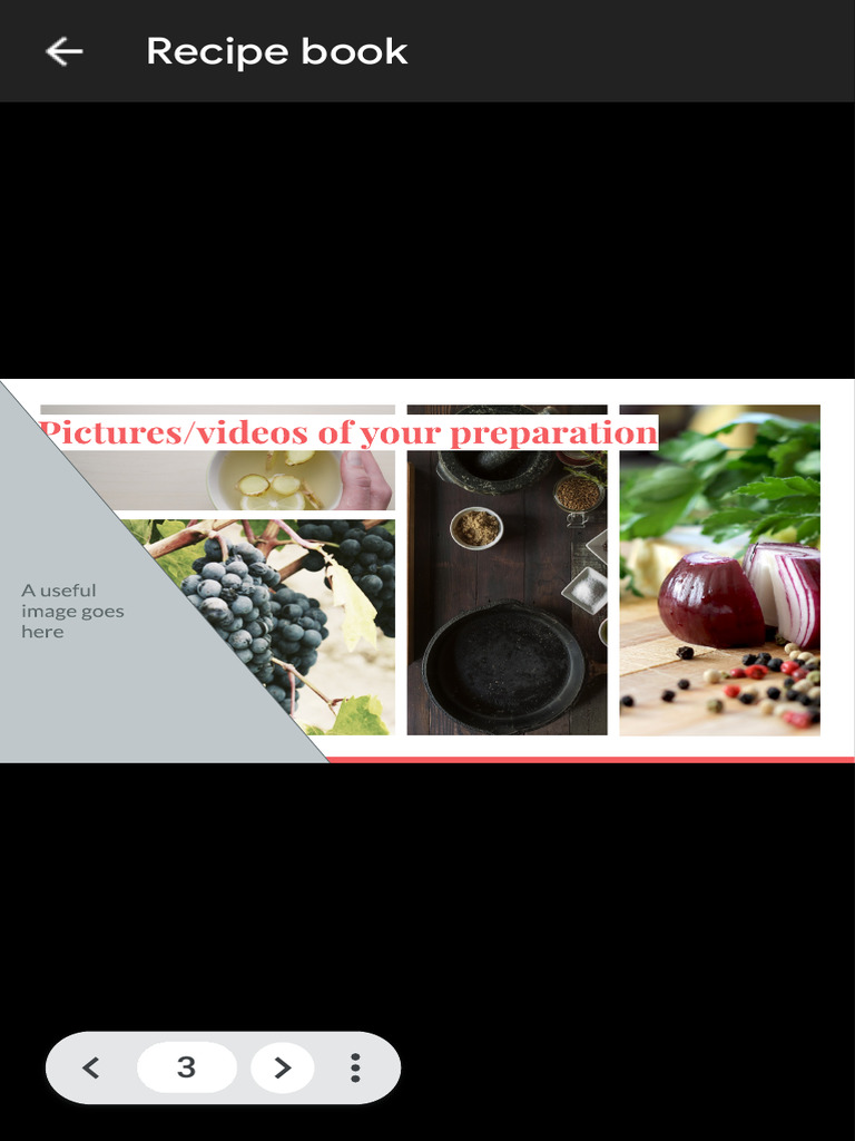 Recipe Book - Google Slides | PDF