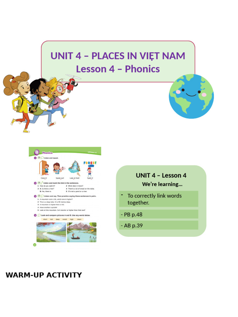 Giáo Án Powerpoint Unit 4.lesson4 | PDF | Applied Linguistics | Cultural Assimilation