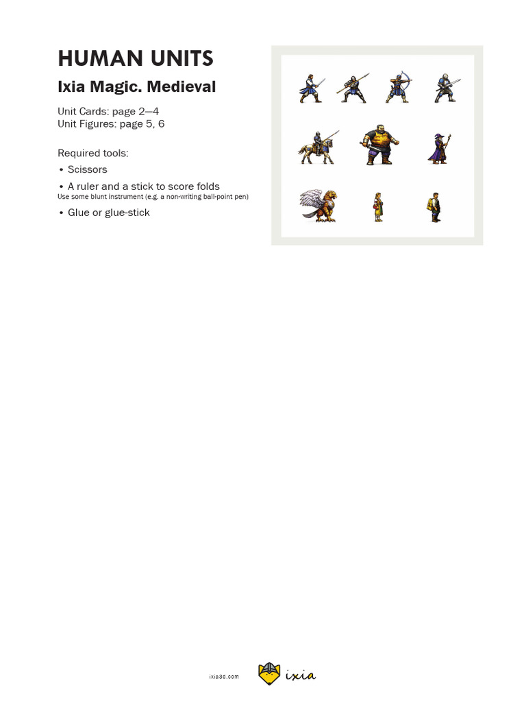 Human Units A4 Paper Size | PDF