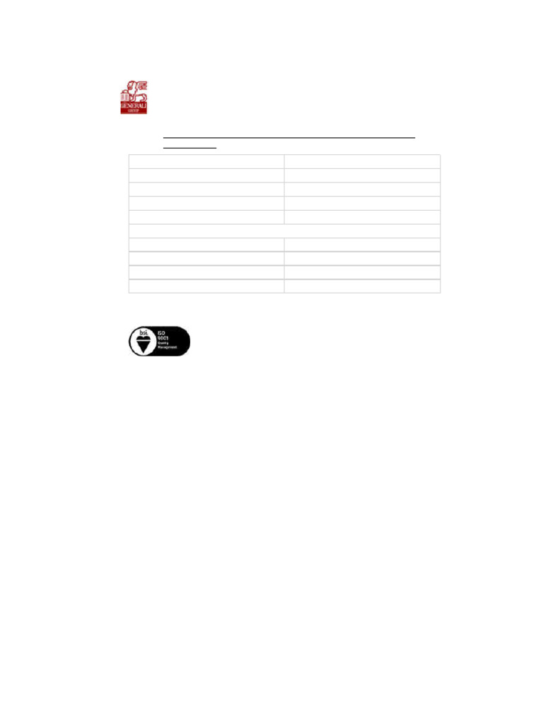 Future Generali India: Insurance Company Limited | PDF