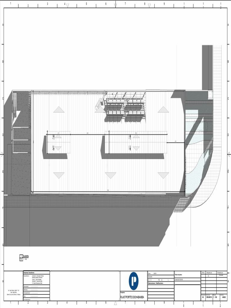 Plano de Techos - Proyecto Arquitectónico | PDF