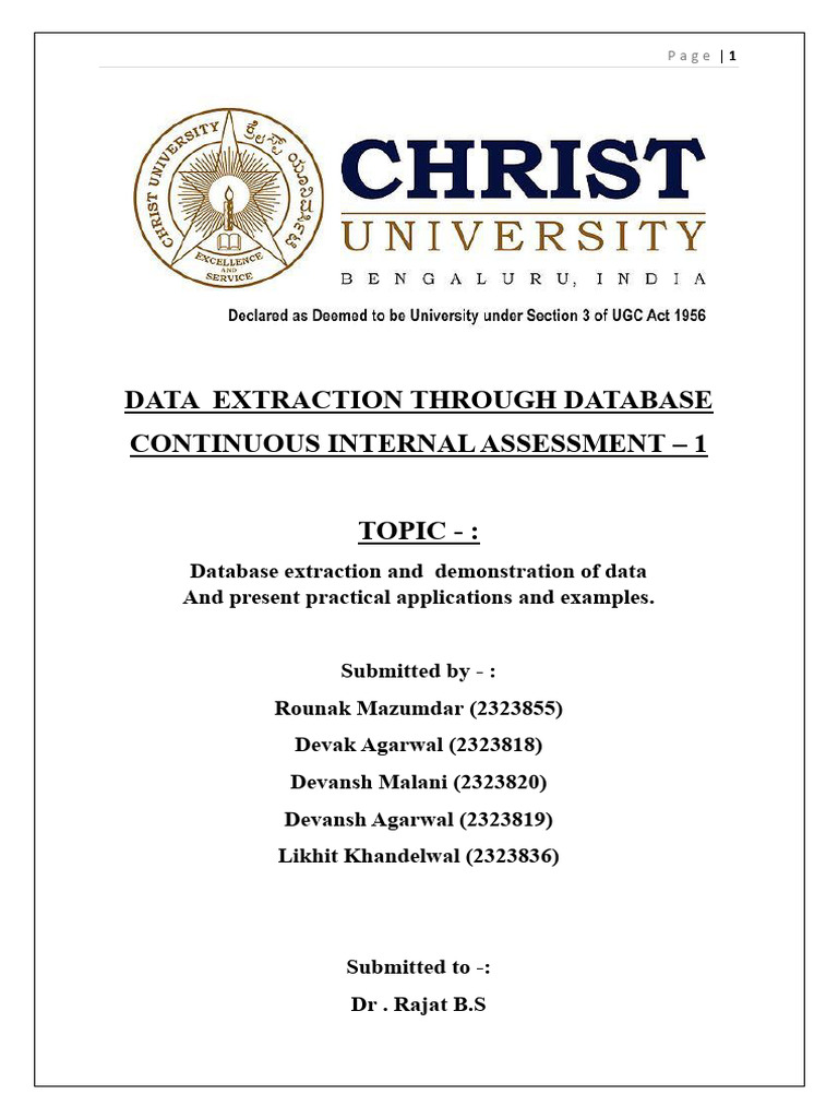 Data Extraction Through Database | PDF | Petroleum | Renewable Energy